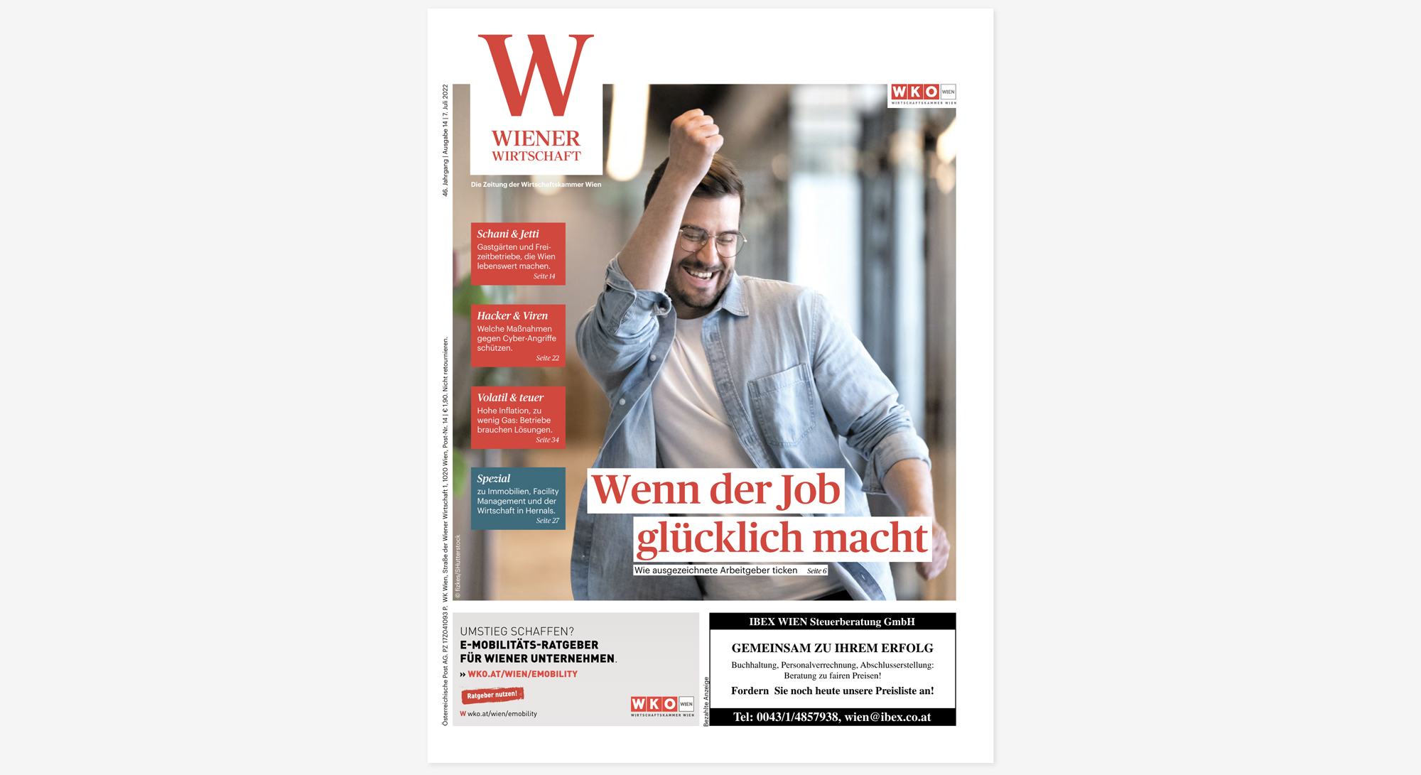 Wiener Wirtschaft - Die Zeitung der Wirtschaftskammer Wien