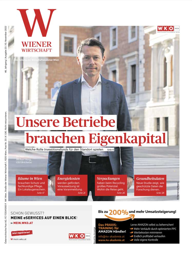 Wiener Wirtschaft Nr. 23/22 - Wiener Wirtschaft