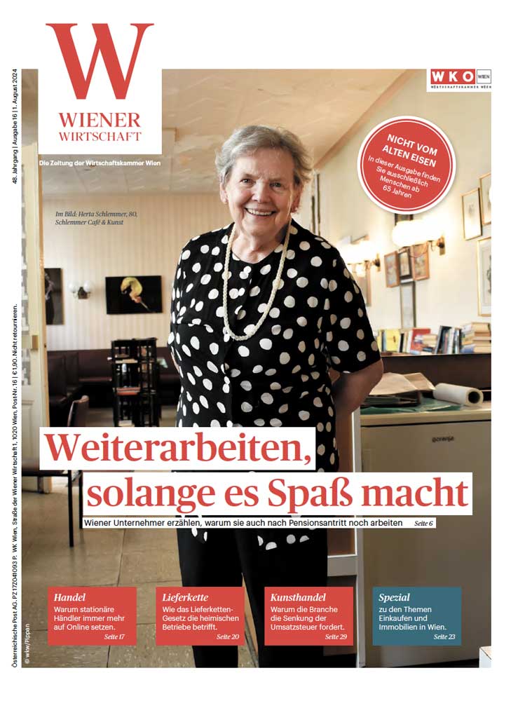 Wiener Wirtschaft - Die Zeitung der Wirtschaftskammer Wien