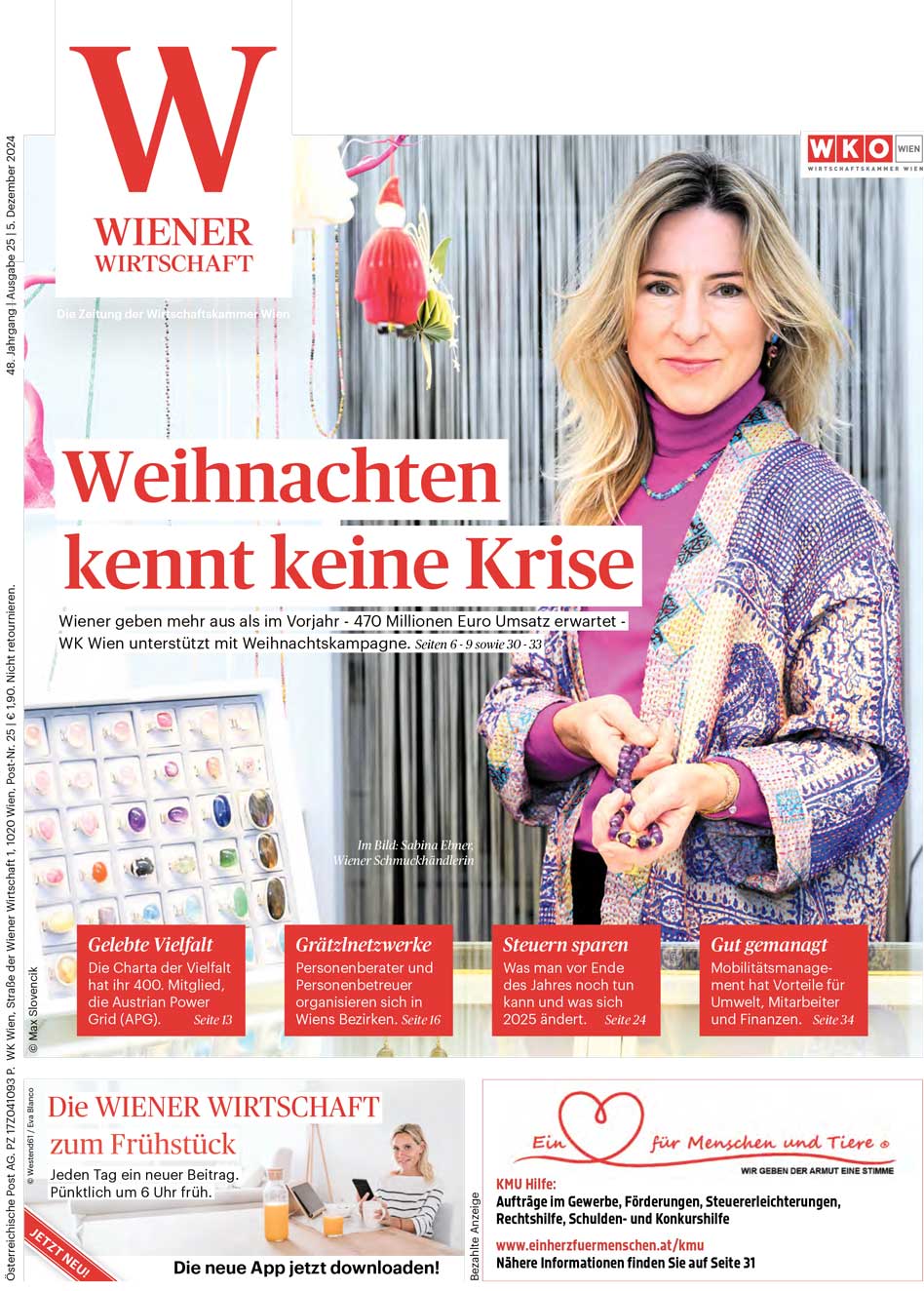 Wiener Wirtschaft - Die Zeitung der Wirtschaftskammer Wien